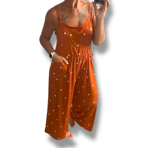 LuLaRoe | Pants & Jumpsuits | Nwt Lularoe Leola Wide Leg Cami Jumpsuit ...